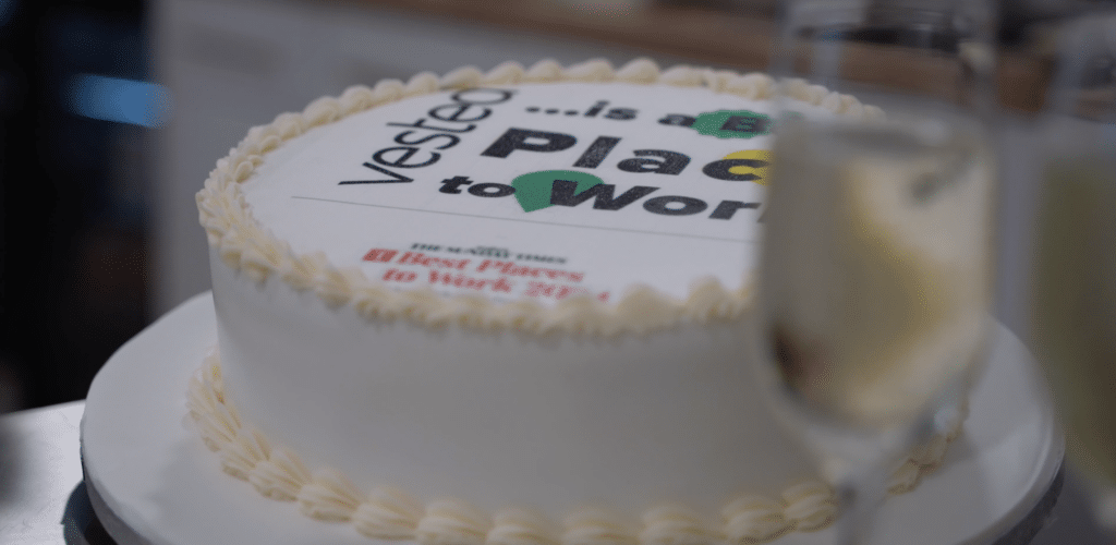 The Sunday Times Best Places to Work - Vested UK